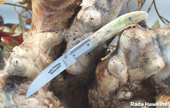Rade Hawkins Custom Knives: Ossik Folder